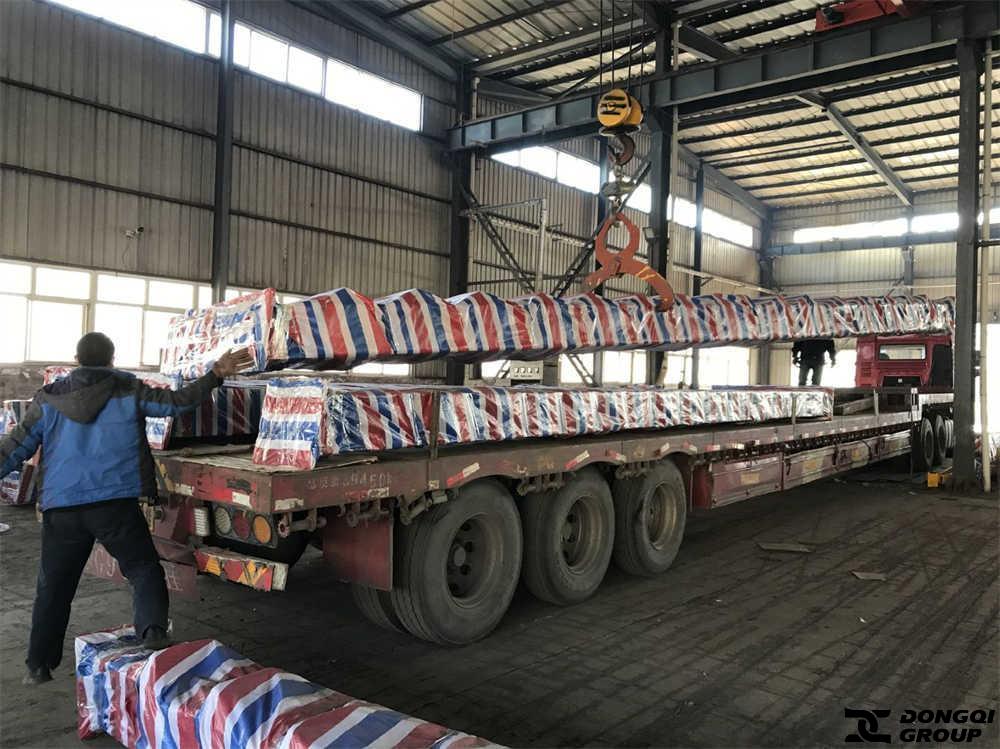 Loading process of LD type 5 ton overhead crane and MH type 5 ton ...