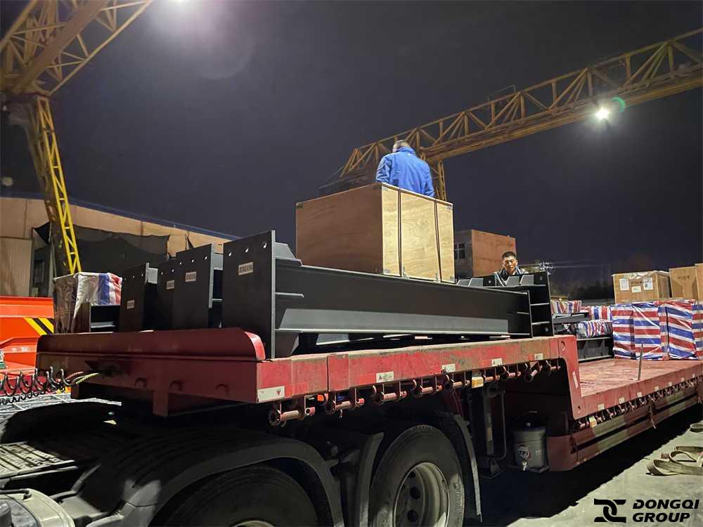 LD type 5 tons electric single girder overhead crane sold to Vietnam ...