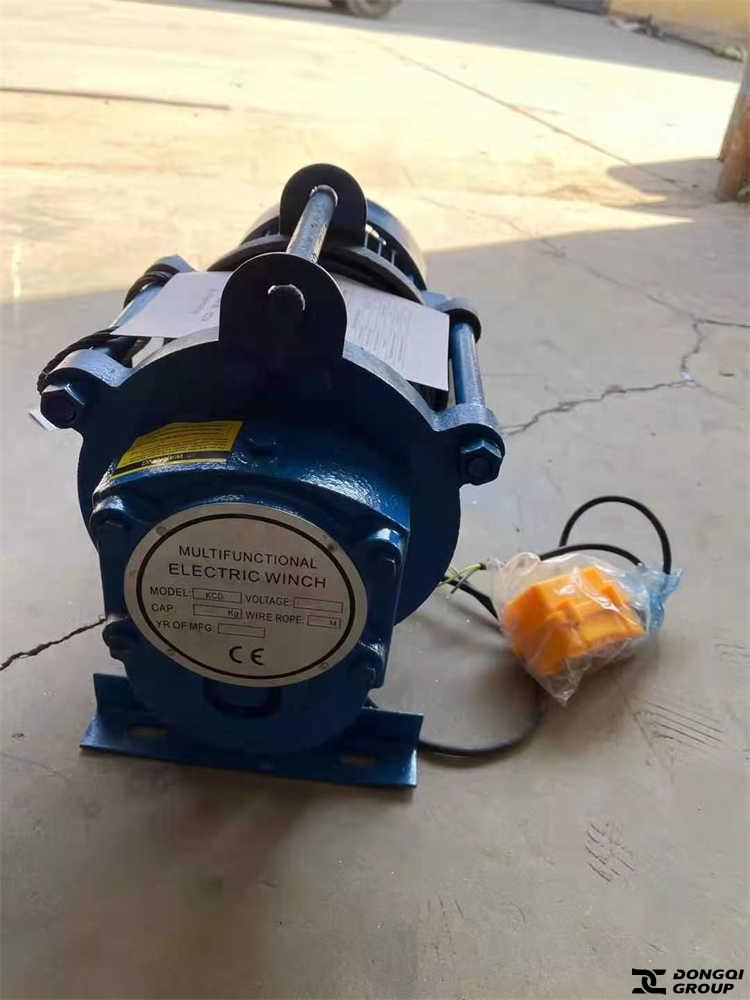 KCD type 0.5 ton electric winch sold to Saudi Arabia in 2021 ...